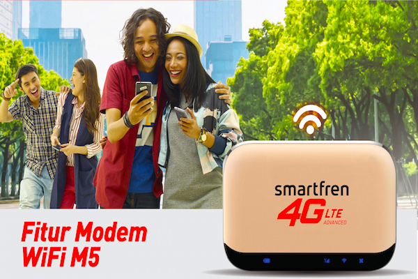 Majalah ICT – Smartfren Modem WiFi M5 Dukung Gaya Hidup Digital